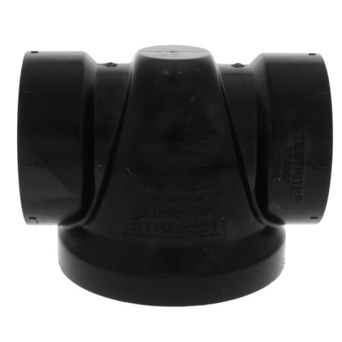TRABS2A - Holdrite TRABS2A - 2" TESTRITE ABS DWV Test/Cleanout Tee with ...