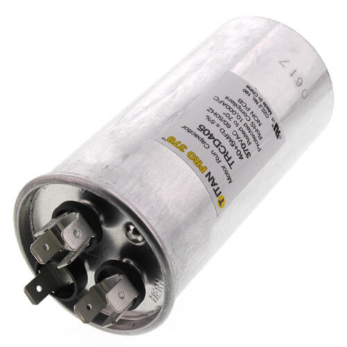 TRCD405 - Titan Pro TRCD405 - 40/5 MFD Round Dual Motor Run Capacitor ...