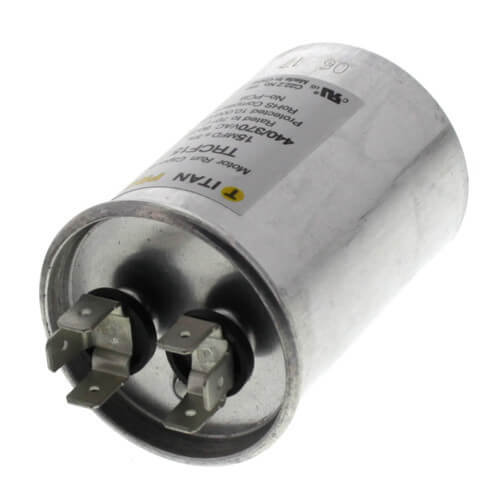 TRCF15 - Titan Pro TRCF15 - 15 MFD Round Motor Run Capacitor (440/370V)