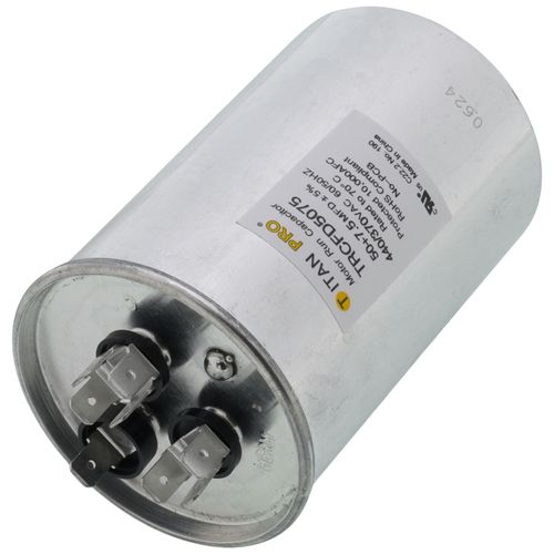 TRCFD5075 - Titan Pro TRCFD5075 - 50/7.5 MFD Round Dual Motor Run ...
