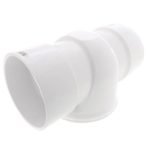 TRPVC6A - Holdrite TRPVC6A - 6" TESTRITE PVC DWV Test/Cleanout Tee with ...