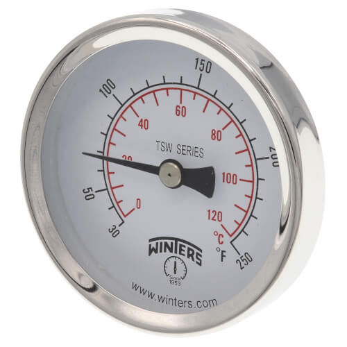 TSW174LF - Winters Instruments TSW174LF - 2-1/2" TSW Dial Hot Water ...