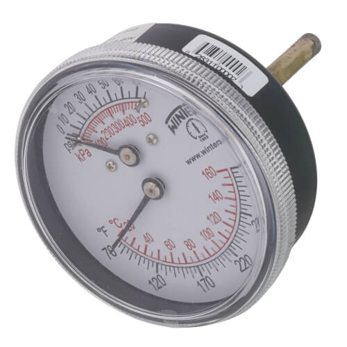 TTD404 - Winters Instruments TTD404 - 2.5" Tridicator Temperature and ...