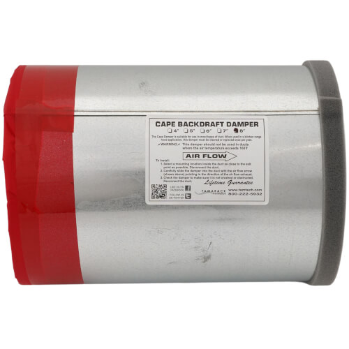TTI-CBD8 - Tamarack TTI-CBD8 - 8" Cape Backdraft Damper