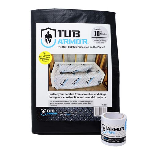 TA3060 - Tub Armor TA3060 - 30" x 60" Standard Tub Armor Bathtub ...
