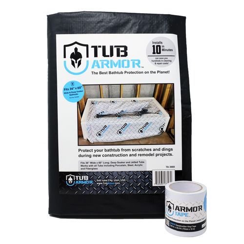 TA3660 - Tub Armor TA3660 - 36" x 60" Wide & Deep Tub Armor Bathtub ...