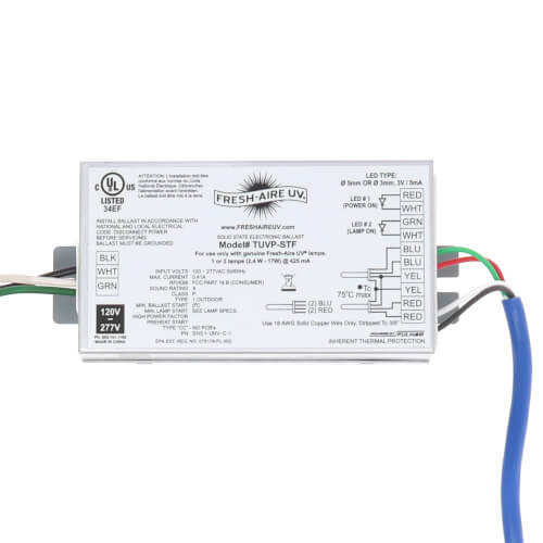 TUV-BTST2 - Fresh-Aire UV TUV-BTST2 - Blue-Tube UV Germicidal UV Light ...