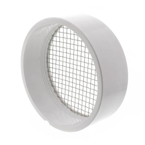 TVS4SS - Raven TVS4SS - 4" PVC Termination Vent w/ SS Screen