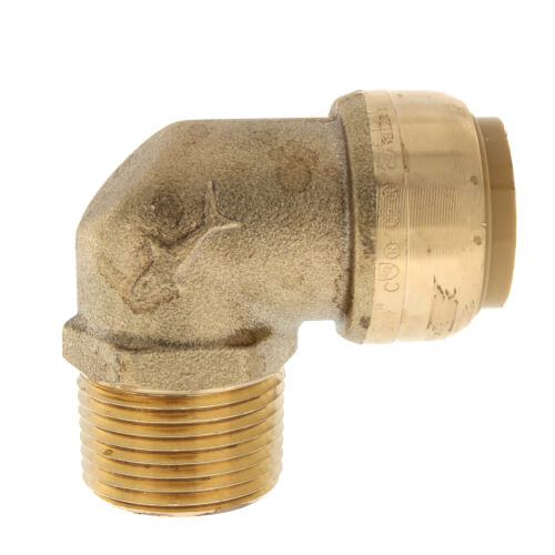 U286LF - SharkBite U286LF - 3/4" Sharkbite x 3/4" MNPT 90° Elbow (Lead ...