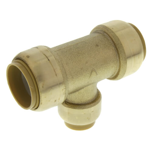 UR412 - SharkBite UR412 - 3/4" x 3/4" x 1/2" Sharkbite Max Reducing Tee ...