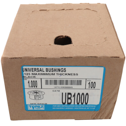 UB1000 - Southwire UB1000 - Universal Bushing w/ 1" Mounting Hole ...