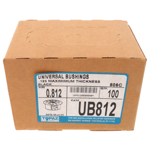 UB812 - Southwire UB812 - Universal Bushing w/ 13/16" Mounting Hole ...