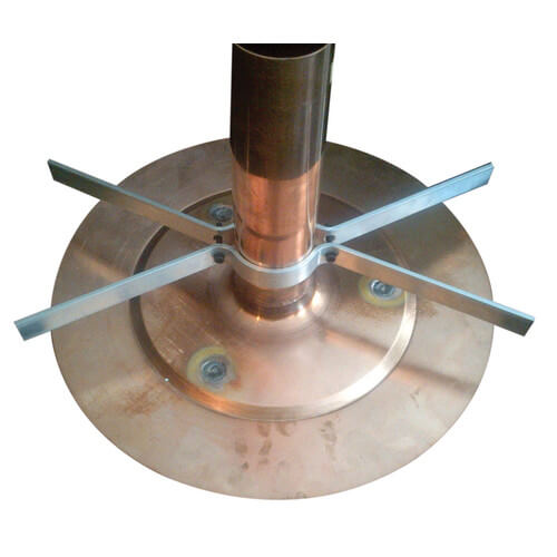 UDCLAMP06 - Acudor UDCLAMP06 - 6" Aluminum Under Deck Clamp