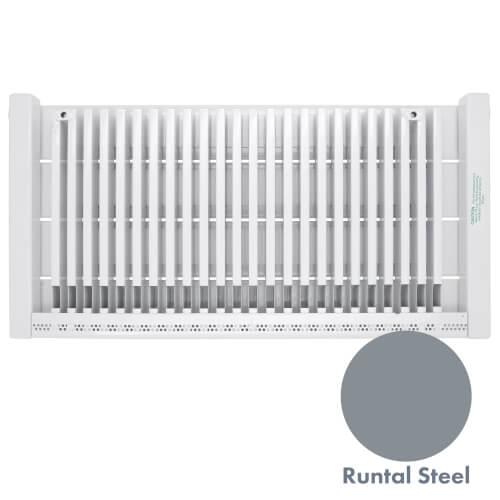 UF-4-24-9007 - Runtal UF-4-24-9007 - 2 ft UF-4 Baseboard Radiator ...