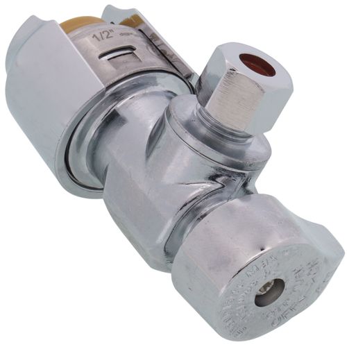 UR23336 - SharkBite UR23336 - 1/2" SB Max X 1/4" Compression Angle Stop