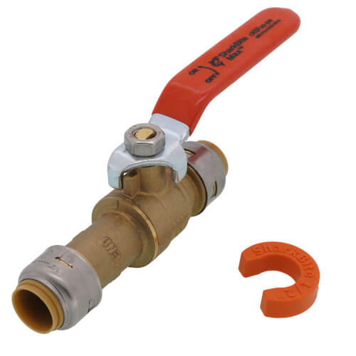 UR24735 - SharkBite UR24735 - 1/2" SharkBite Max Slip Ball Valve ...