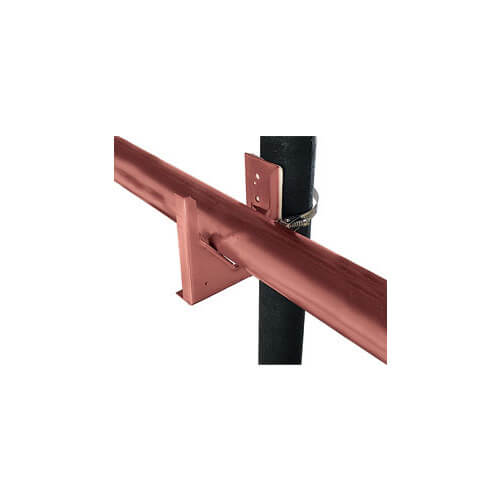 V-2 - Holdrite V-2 - 1/2" to 3" Copper Bonded Steel Bracket (4-1/2" x 4 ...