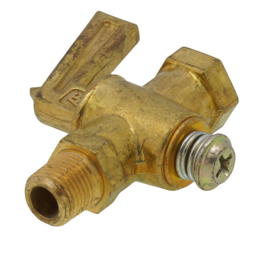 V402-2 - Brasscraft V402-2 - 1/8" FIP x 1/8" MIP Shut-Off Air Cock w/ Brass Lever Handle