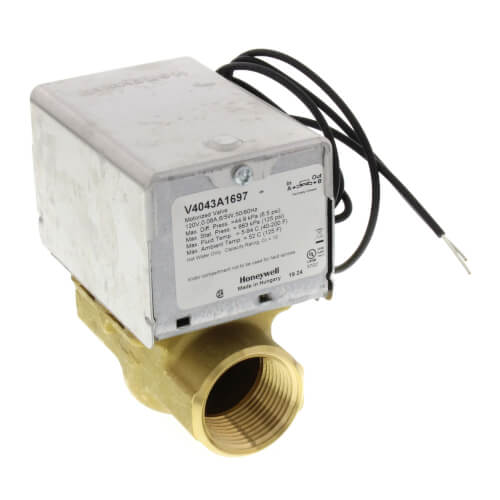 V4043A1697 - Honeywell Home V4043A1697 - 1" NPT Connection Zone Valve ...