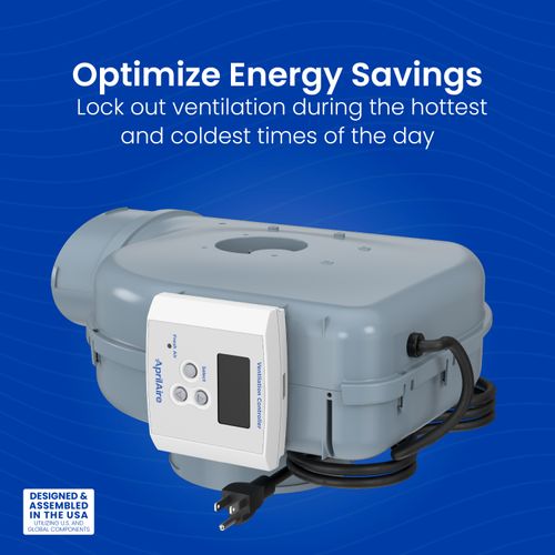 V42SNX - Aprilaire V42SNX - V42SNX Fresh Air Ventilator w/ Backdraft ...
