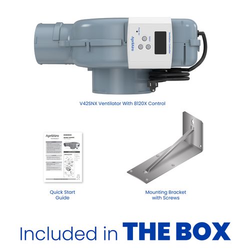 V42SNX - Aprilaire V42SNX - V42SNX Fresh Air Ventilator w/ Backdraft ...