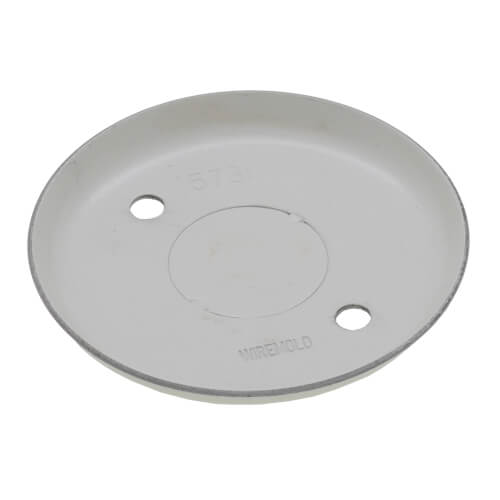 V5731 - Wiremold V5731 - Round Blank Outlet Box Cover w/ 1/2" Knockout ...