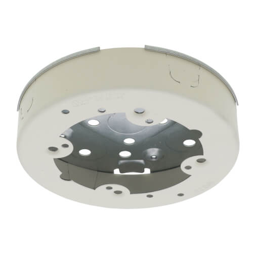 V5738 - Wiremold V5738 - 4-3/4" Dia. Solid Base Fixture Box Fitting (Ivory)