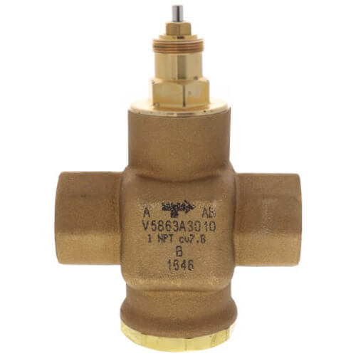 V5862A3037 - Honeywell V5862A3037 - 1-1/4" NPT Two Way Cartridge Globe ...