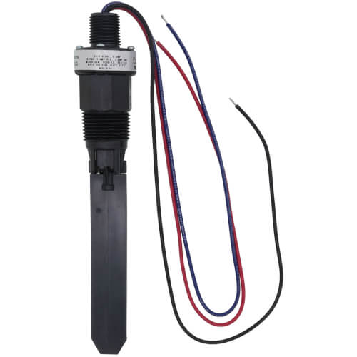 V8 - Dwyer V8 - Flotect Vane Operated SPDT Flow Switch w/ 18" 18 AWG ...