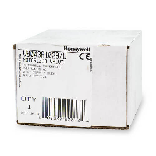 V8043A1029 - Honeywell Home V8043A1029 - 3/4" Sweat Connection Zone ...