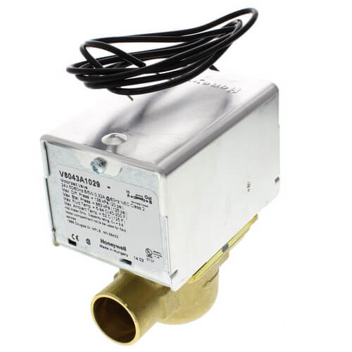 V8043A1029 - Honeywell Home V8043A1029 - 3/4" Sweat Connection Zone ...