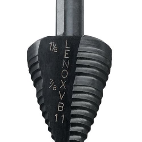 VB11 - Lenox VB11 - 7/8" to 1-1/8" Step Drill Bit w/ 3/8" Shank