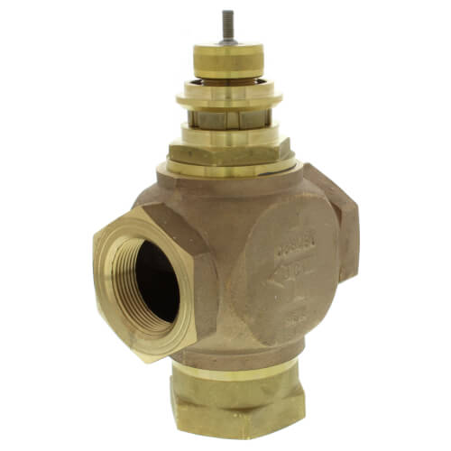 VG7842RT - Johnson Controls VG7842RT - 1-1/2" NPT 3 Way Mixing Valve ...