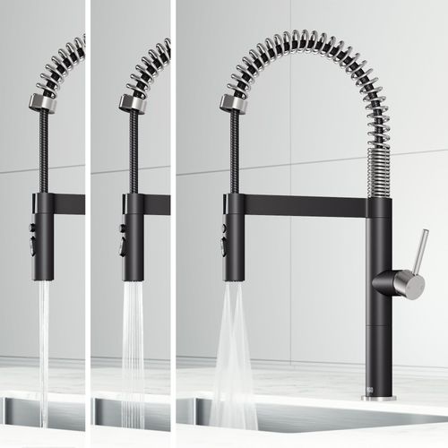VG02052STMB - VIGO VG02052STMB - Edison Pro Single Handle Pull-Down ...