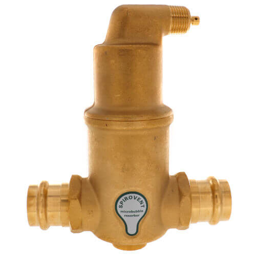 VJP125-TM - Spirotherm VJP125-TM - 1-1/4" Spirovent Jr. Air Eliminator ...