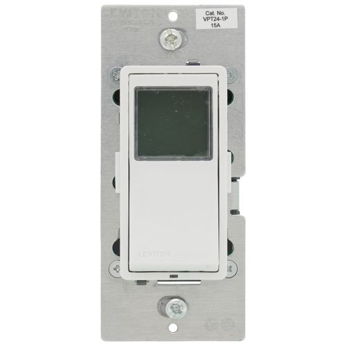 VPT24-1PZ - Leviton VPT24-1PZ - LCD Electronic 24 Hr Programmable Timer ...