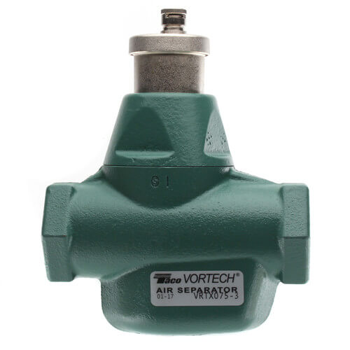 VRTX075-3 - Taco VRTX075-3 - 3/4" Cast Iron Vortech Air Separator