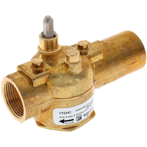 VT2342 - Erie VT2342 - 3/4" Inverted Flare 2-Way Zone Valve Body (2.5 Cv)