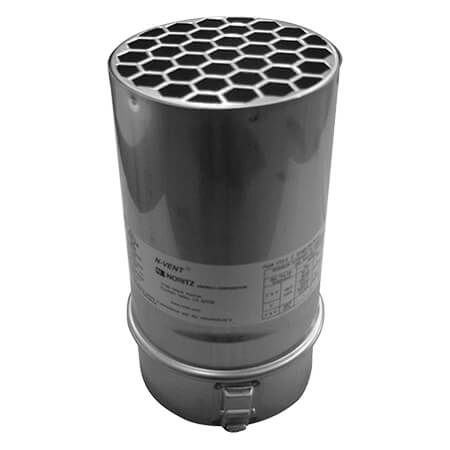 VT4-S - Noritz VT4-S - Horizontal Vent Termination with Straight Birdscreen