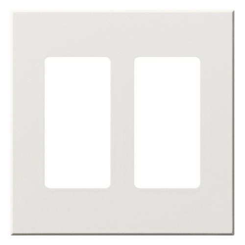 VWP-2R-WH - Lutron VWP-2R-WH - Architectural 2 Gang Wall Plate for 2 ...