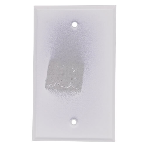 WC1BW - Southwire WC1BW - Single Gang Weatherproof Blank Cover w ...