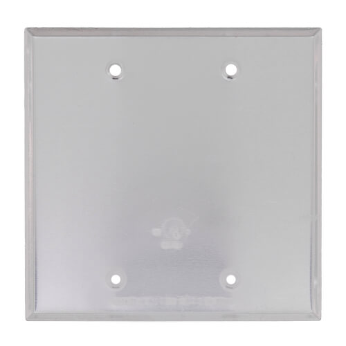 WC2B - Southwire WC2B - Double Gang Weatherproof Blank Cover w/ Gasket ...