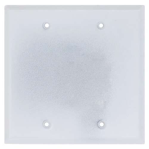 WC2BW - Southwire WC2BW - Double Gang Weatherproof Blank Cover w ...