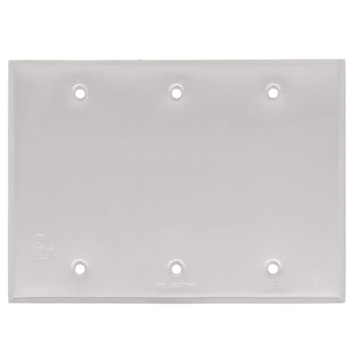 WC3B - Southwire WC3B - Triple Gang Weatherproof Cover (Blank)