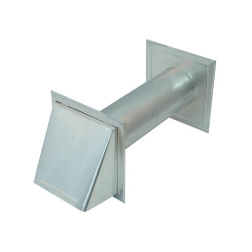 WC4NS - Air King WC4NS - WC4NS 4" Round Aluminum Wall Cap