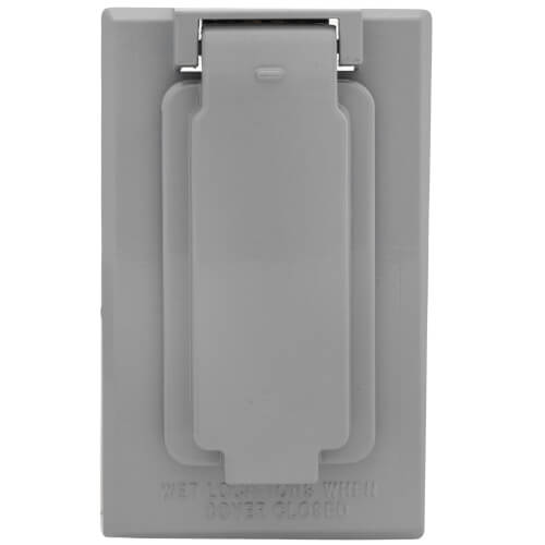 WCV1DUP - Southwire WCV1DUP - Single Gang Weatherproof Duplex Vertical ...