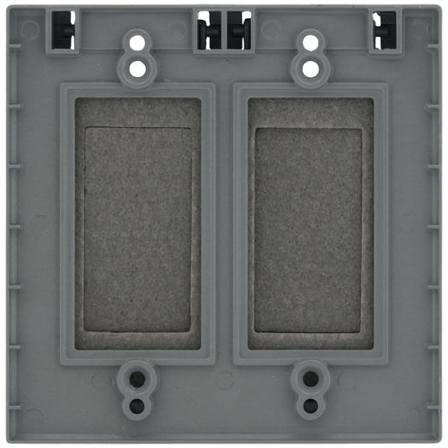 WCV2GFI - Southwire WCV2GFI - Double Gang Weatherproof GFCI Cover (Gray)