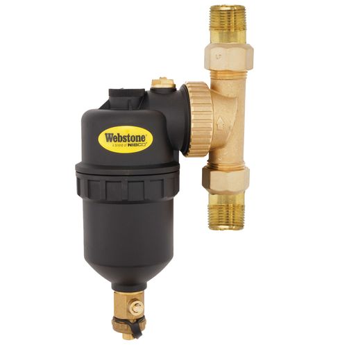 H-72704 - Webstone H-72704 - 1" Male Threaded Brass Magnetic Boiler Filter