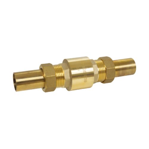 H-10852W - Webstone H-10852W - 1/2" Sweat Forged DZR Brass In-Line ...