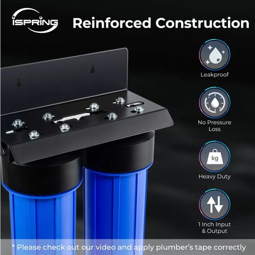 WGB22B-DS - iSpring WGB22B-DS - 2-Stage Whole House Water Descaler ...